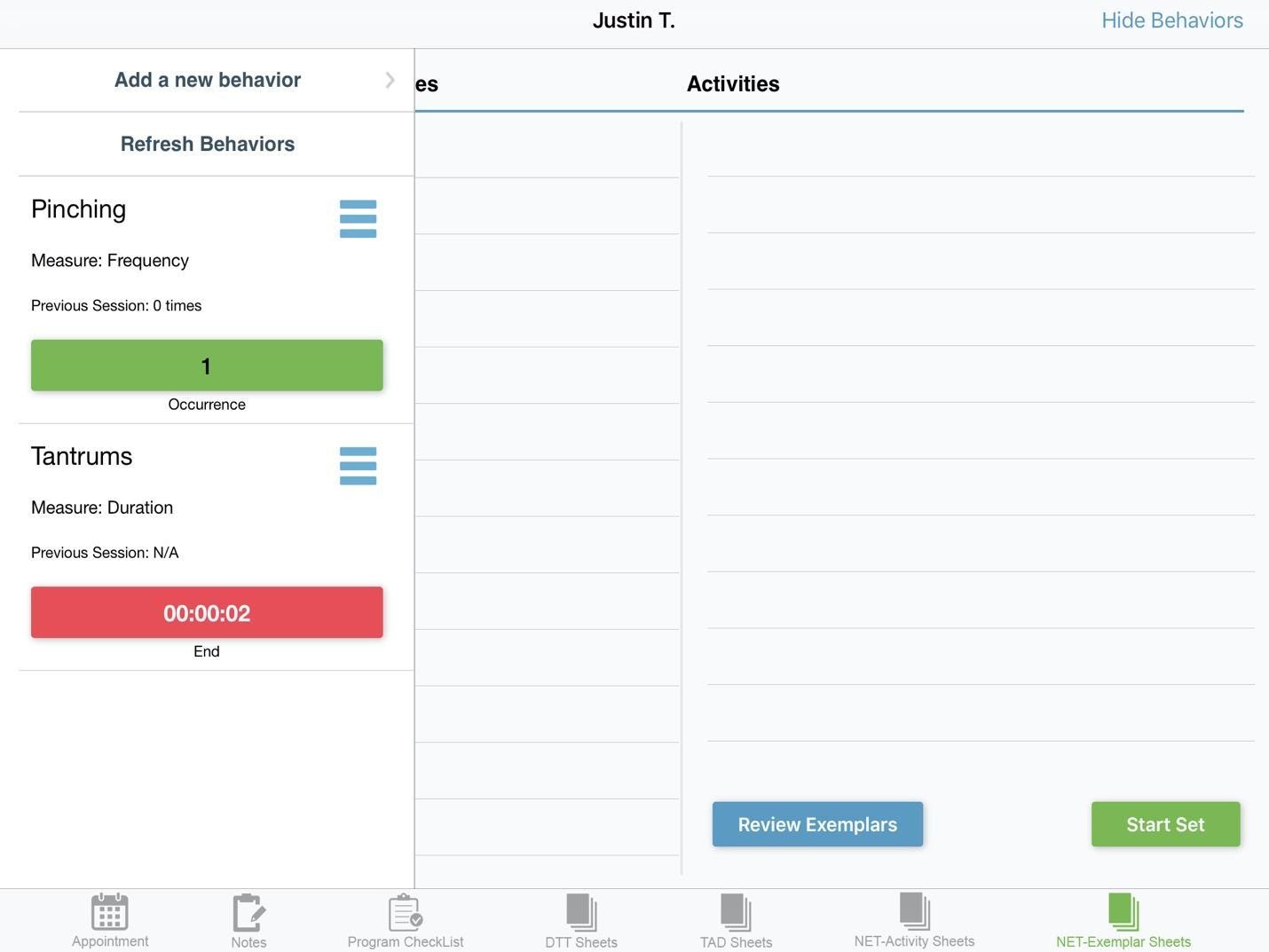 Behavior Reduction Data Collection Forms Tutorial | Sophia Learning