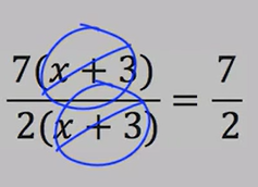 Canceling Common Terms in Algebraic Fractions Tutorial | Sophia Learning