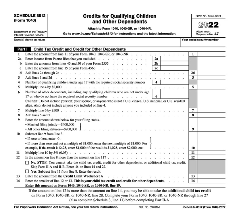 Child Tax Credit Recap and Additional Child Tax Credit Tutorial ...