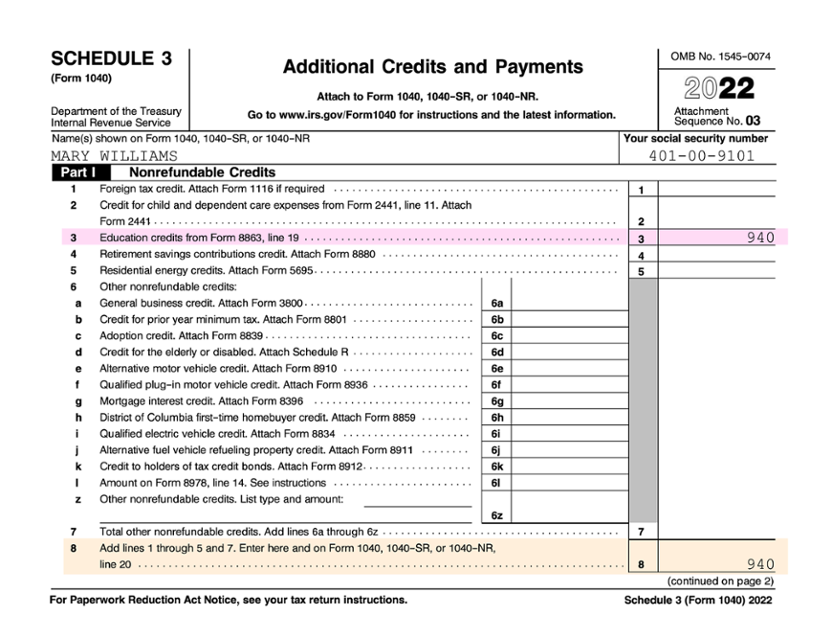 Lifetime Learning Credit Example and Summary Tutorial | Sophia Learning