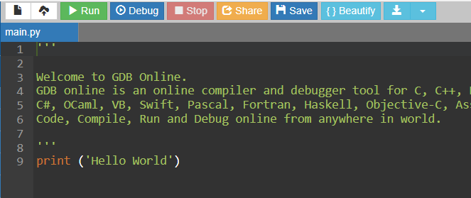 Guide to Using the IDE Tutorial | Sophia Learning