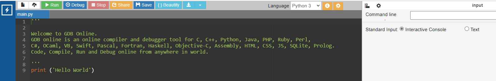 Guide to Using the IDE Tutorial | Sophia Learning