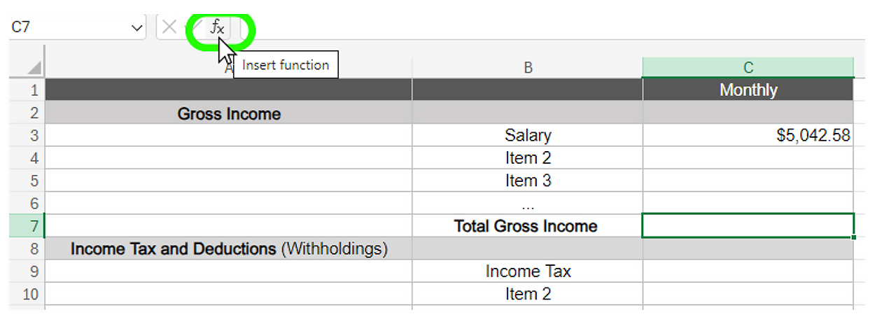 Preparing a Personal Monthly Budget Tutorial | Sophia Learning
