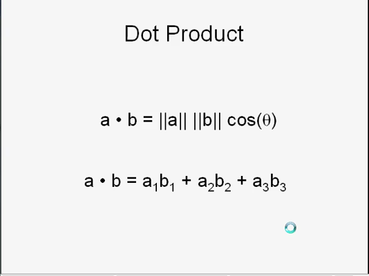 Calculating the Dot Product of 3-Vectors Tutorial | Sophia Learning