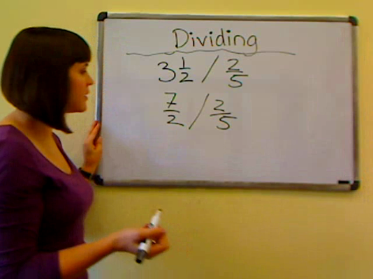 Dividing Mixed Numbers by Fractions Tutorial | Sophia Learning