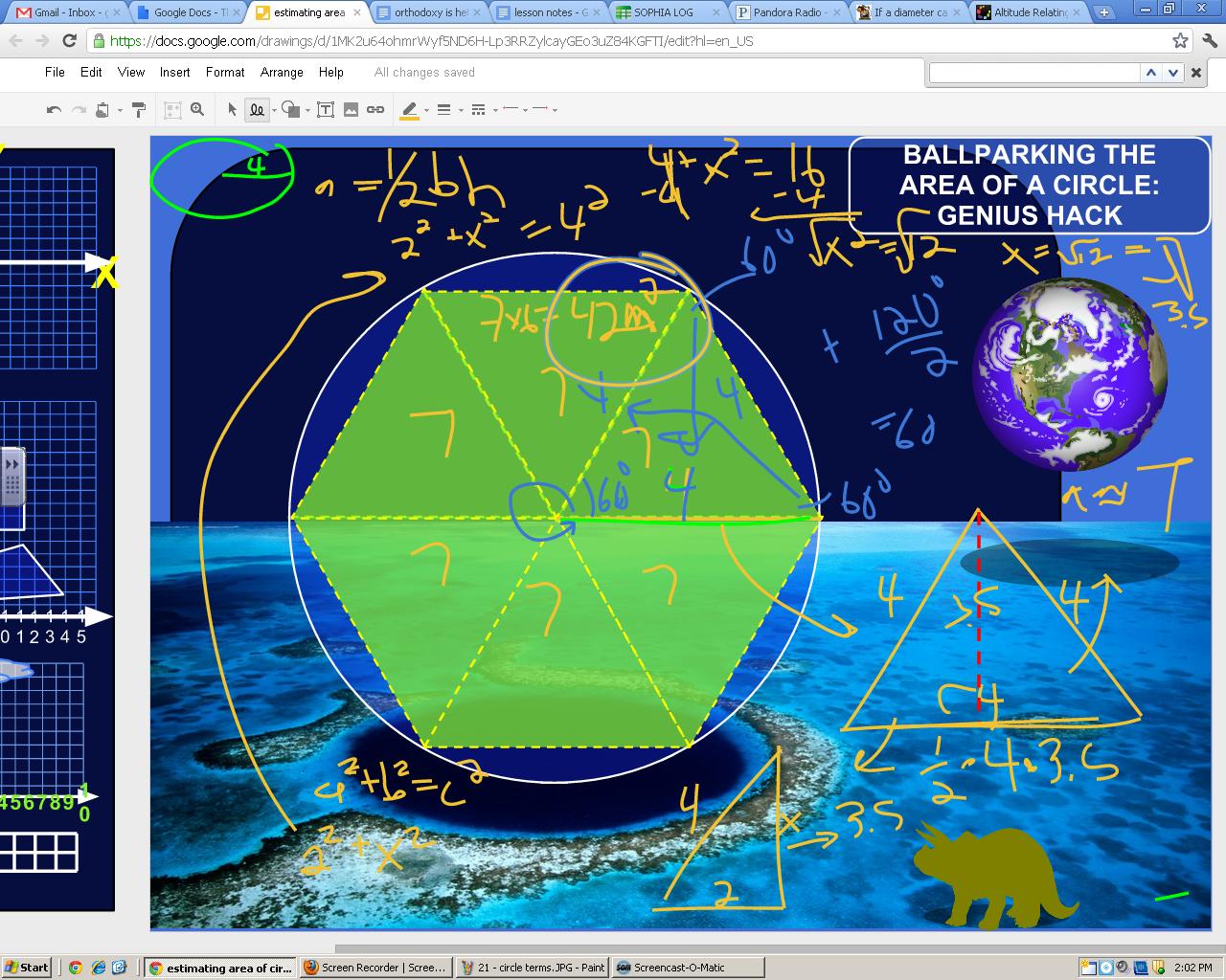 Ballparking the Area of a Circle Tutorial | Sophia Learning