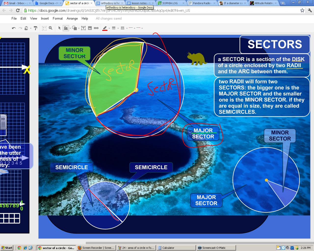 Sector of a Circle Tutorial | Sophia Learning