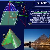 Slant Height Tutorials, Quizzes, and Help | Sophia Learning