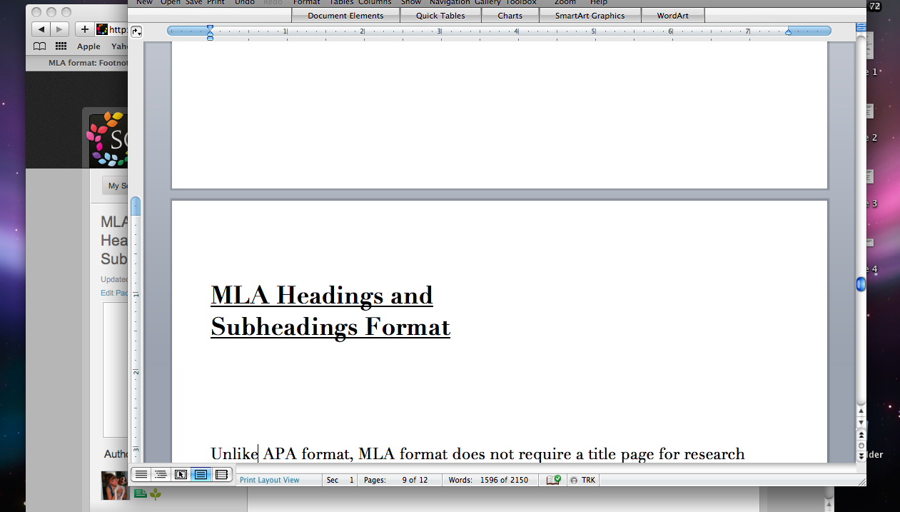 MLA Format Headings And Subheadings Tutorial Sophia Learning
