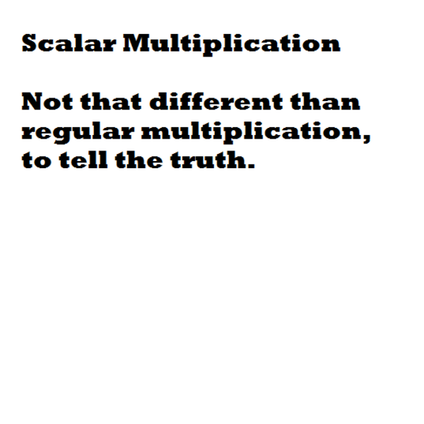 Scalar Multiplication Tutorial Sophia Learning