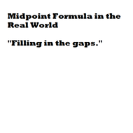 Midpoint Formula in the Real World Tutorial | Sophia Learning