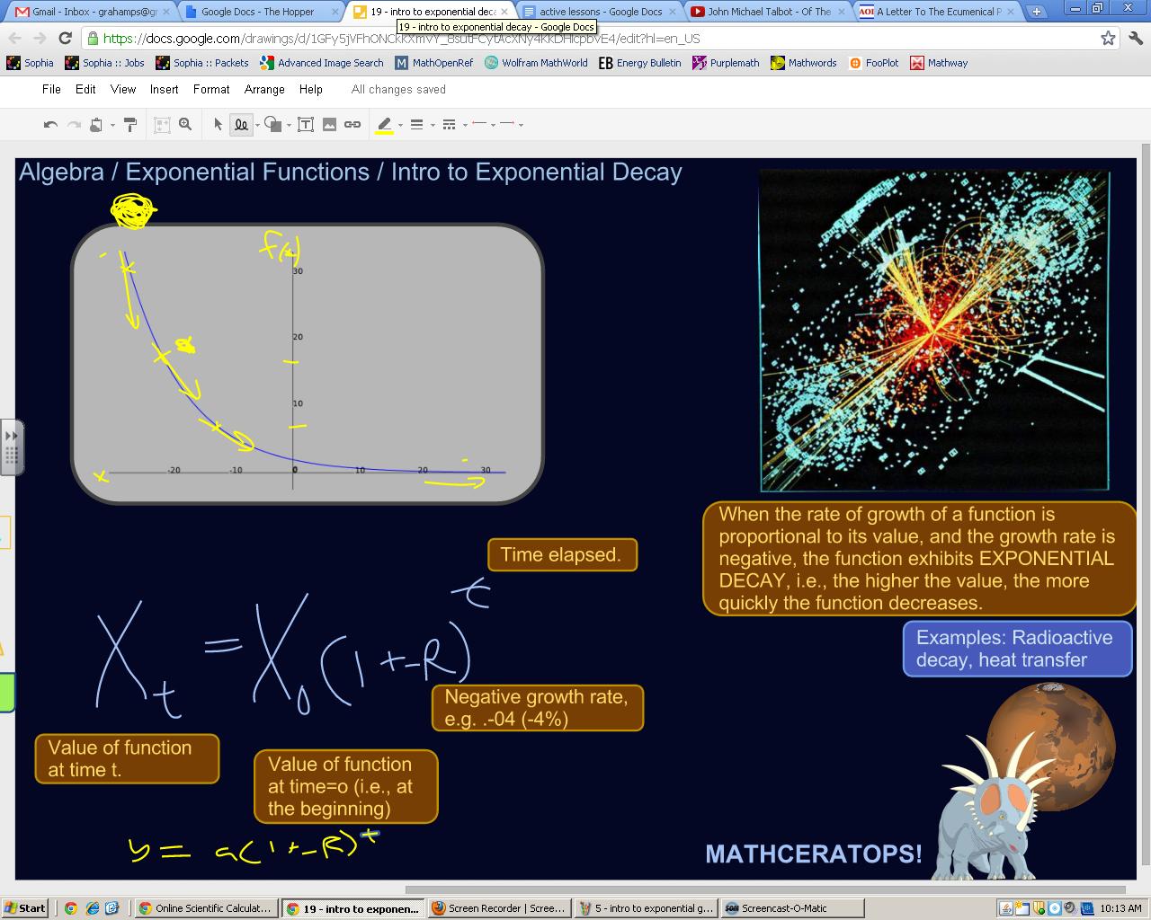 Introduction to Exponential Decay Tutorial | Sophia Learning