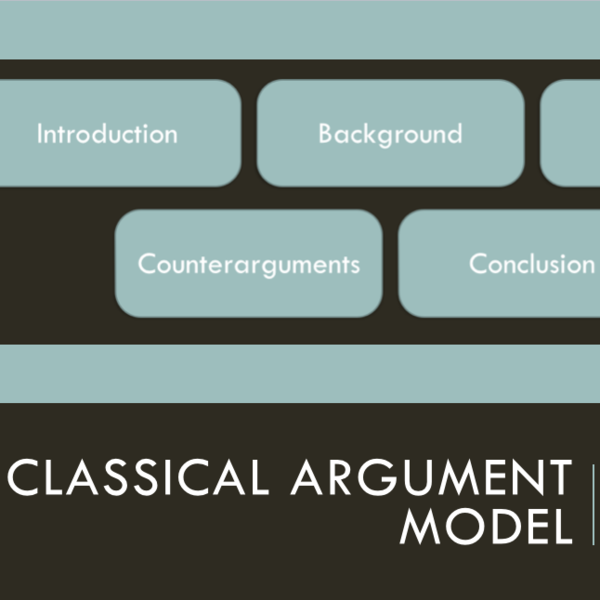 Classical Argument Model Tutorial | Sophia Learning
