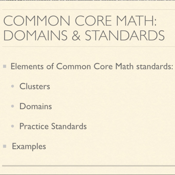Common Core Math: Domains and Standards Explained Tutorial | Sophia ...
