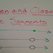 Open and Closed Line Segments Tutorials, Quizzes, and Help | Sophia ...