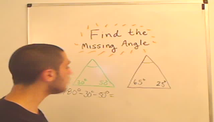 Solving for an Angle of a Triangle Tutorial | Sophia Learning