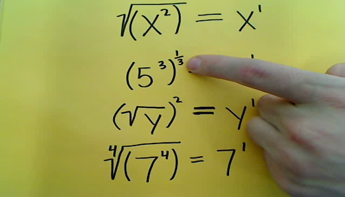 Roots and Powers in Equations Tutorial | Sophia Learning