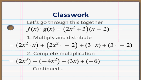 Multiplying Two Functions Tutorial Sophia Learning 7103