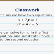 Simultaneous Linear Equations with No Solution Tutorial | Sophia Learning