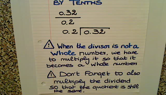 Dividing Hundredths by Tenths Tutorial | Sophia Learning