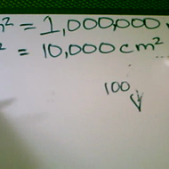 Converting Square Units in the Metric System Tutorial | Sophia Learning