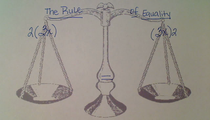 The Rule of Equality Tutorial | Sophia Learning