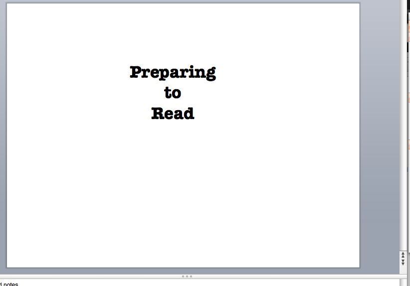 Preparing to Read Tutorial | Sophia Learning