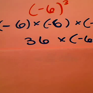 Taking Negative Numbers to Odd Powers Tutorial | Sophia Learning