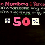 Dividing Whole Numbers by Percentages Tutorial | Sophia Learning