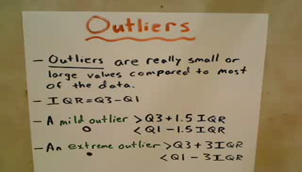 Extreme and Mild Outliers Tutorial | Sophia Learning