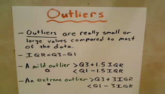 Extreme And Mild Outliers Tutorial Sophia Learning 8718