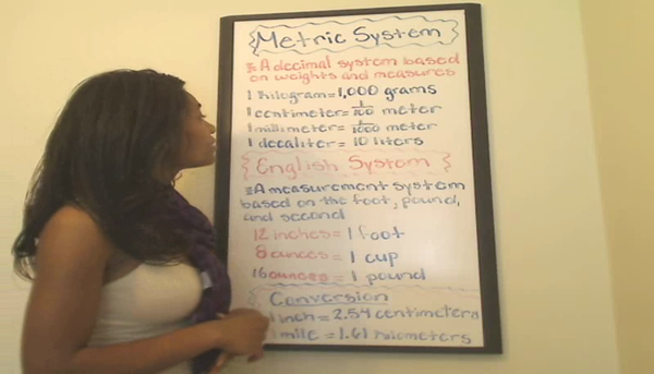 The English System vs. the Metric System Tutorial | Sophia Learning