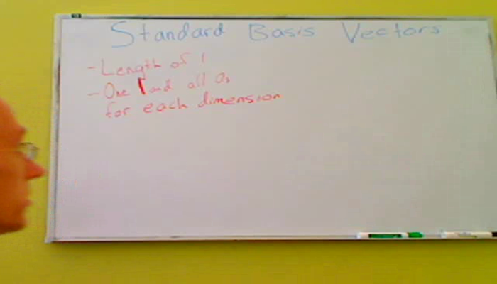 Standard Basis Vectors Tutorial | Sophia Learning