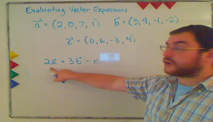 Evaluating Vector Expressions Tutorial | Sophia Learning