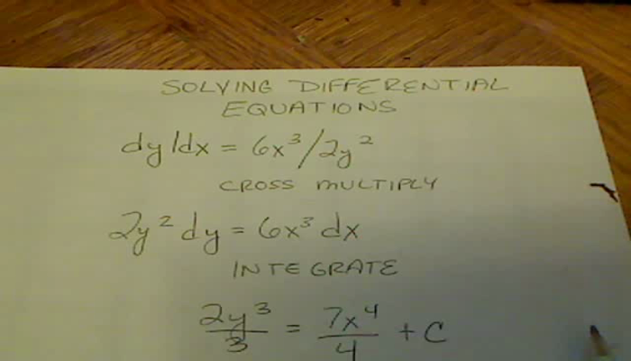 Solving Differential Equations Tutorial | Sophia Learning