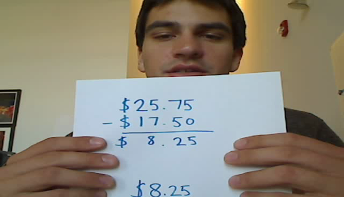 Decimal Subtraction in Word Problems Tutorial | Sophia Learning Decimal Subtraction in Word Problems Tutorial | Sophia Learning