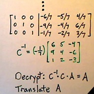 Cryptography With Matrices Tutorial | Sophia Learning