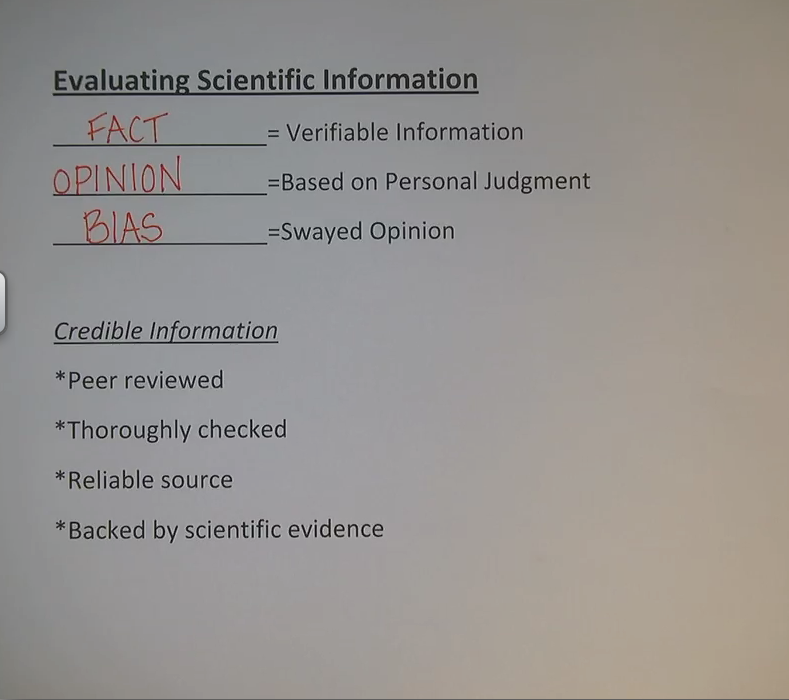 How to Evaluate Scientific Information Tutorial | Sophia Learning