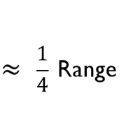 Range Rule of Thumb Tutorial | Sophia Learning
