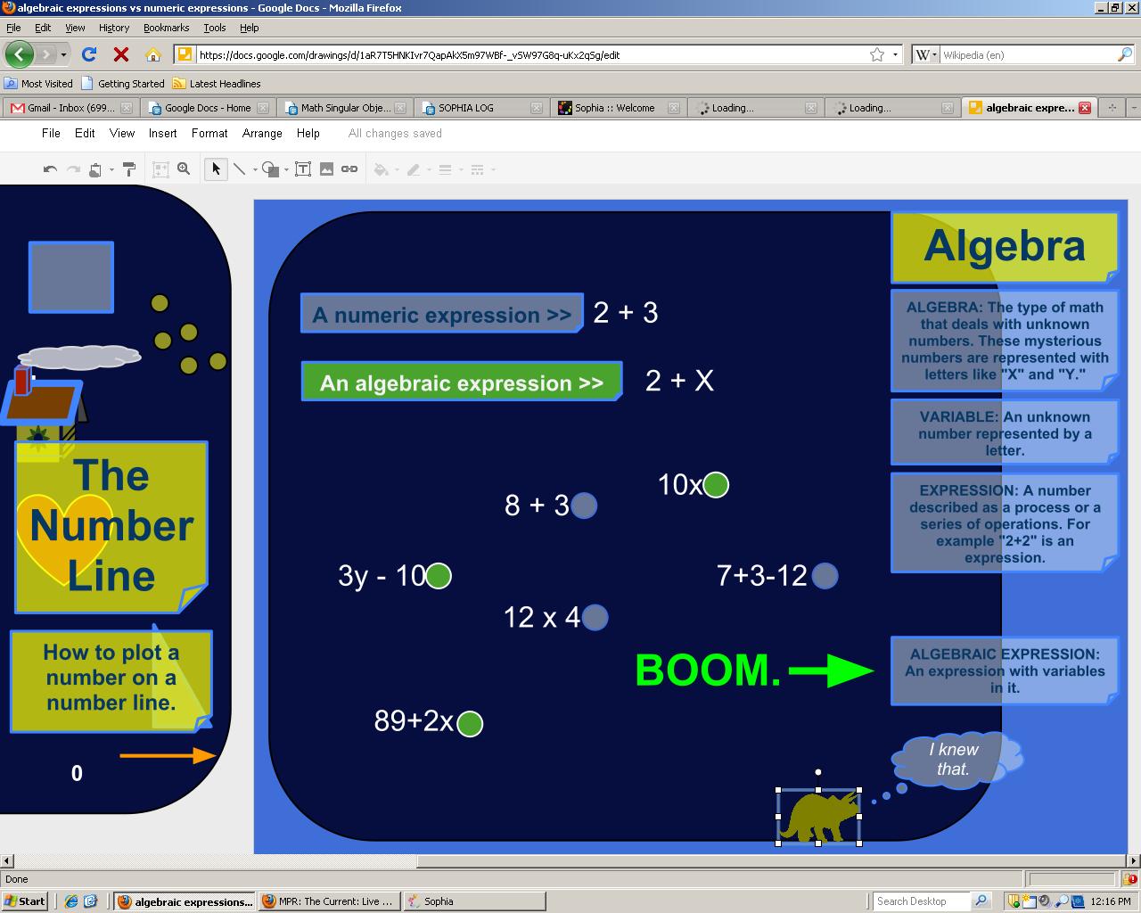 Algebraic and Numeric Expressions Tutorial | Sophia Learning